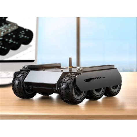 Flexible And Expandable 6x4 Off Road Ugv With Extension Rails And Esp