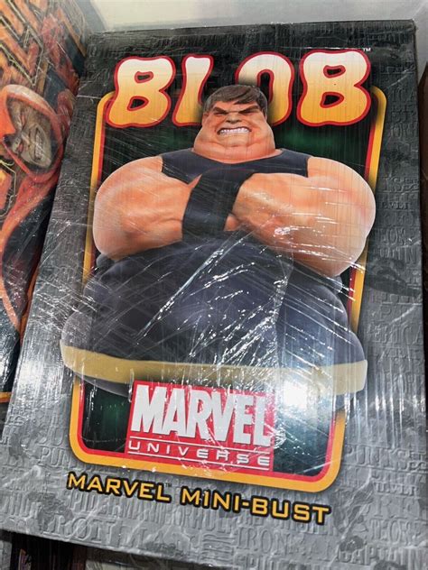 Bowen Designs Blob X Men Marvel Mini Bust Limited To 500 Comic