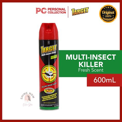 Pc Target Multi Insect Killer Spray 600ml Insecticide Easy To Use
