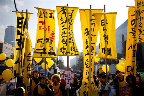 韩国国会投票通过总统朴槿惠弹劾案 纽约时报中文网