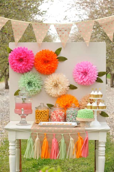 Tissue Paper Decorations