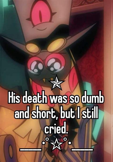 We All Need Ourselves Our Own Sir Pentious 😔 Cherri Hazbin Hotel