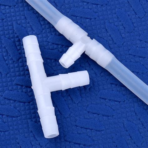 수족관 탱크 어댑터 공기 펌프 호스 파고다 조인트 정원 관개 물 파이프 커넥터 5 ~ 200 개 4 ~ 13mm 흰색 Pe 티