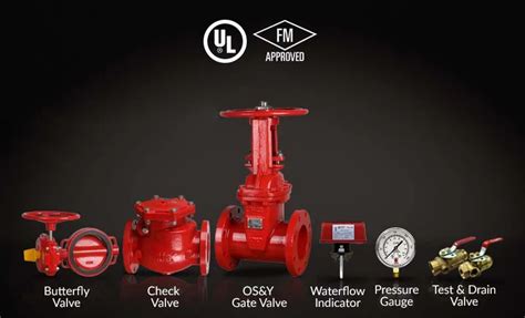 Zcv Fire Sprinkler System Zone Control Valve Assembly For Efficient