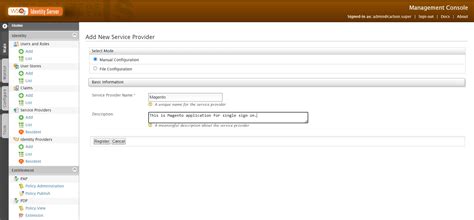 Wso2 Saml Single Sign On Sso Into Magento Using Wso2 As Idp