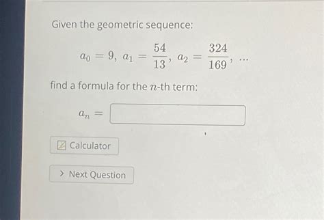 Solved Given The Geometric Chegg
