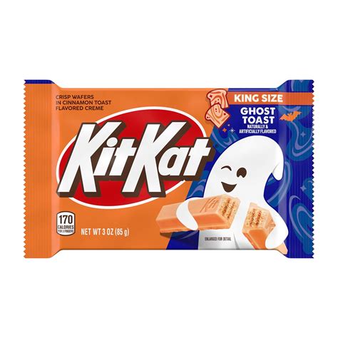 Kit Kat Cinnamon Toasted Flavored Creme Wafer King Size Halloween Candy