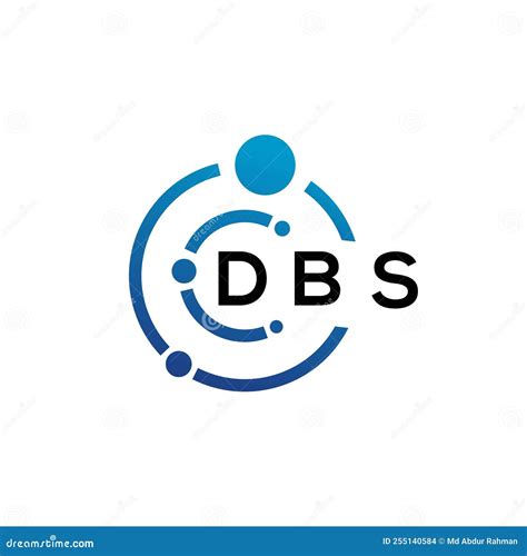 Dbs Letter Logo Design On White Background Dbs Creative Initials Letter Logo Concept Dbs