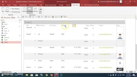 7 Customizing The Report In Report Wizard Youtube
