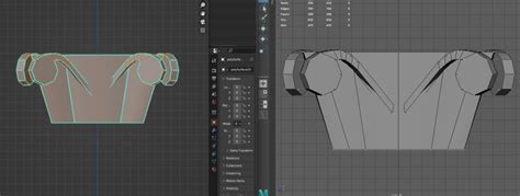 Two Geometry Merging In Different Places In 2 Different Software Rblender
