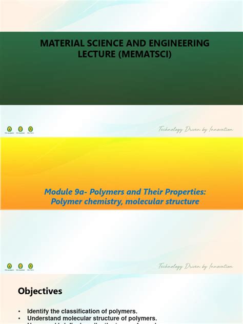 Module 9 10 Mat Sci Pdf Composite Material Polymers