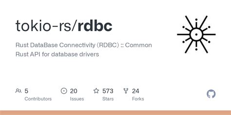 Github Tokio Rsrdbc Rust Database Connectivity Rdbc Common