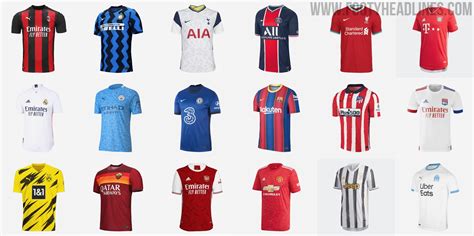 18 Vereine And über 150 Trikots Fußballtrikot Evolution Im Letzten