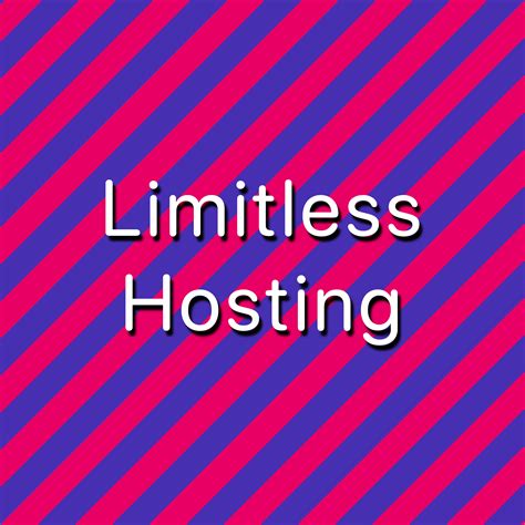 Limitless Hosting Shared Hosting From 240year Lowendbox