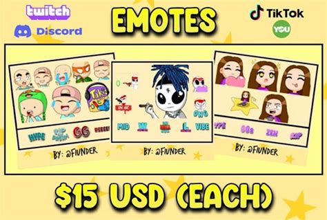 Do Custom Emotes And Badges Plus Animated Aswell By Flundrr Fiverr
