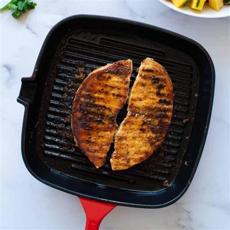 Blackened Swordfish Easy Swordfish Recipe Hint Of Healthy