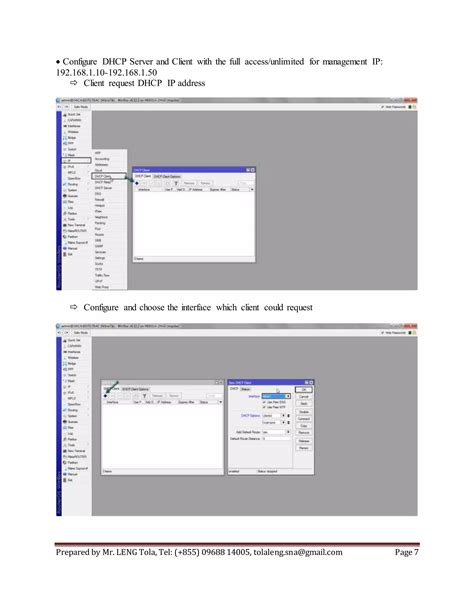 Mikrotik Basic Configuration Docx