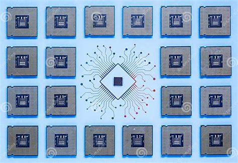 Small Semiconductor Or Nano Microchip Concepts Technology Developments