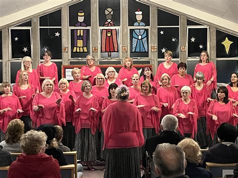 The Barberettes 2022 12 12 Chorus News Item Xmas Concert At St