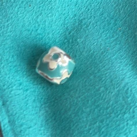 Brighton Jewelry Brighton Tiffany Colored Blue Silver Bead With