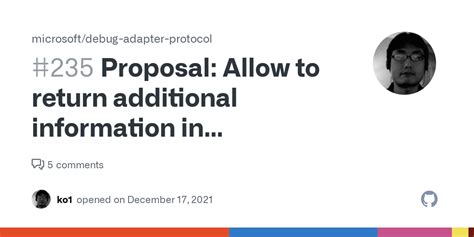Proposal Allow To Return Additional Information In Completionitem · Issue 235 · Microsoft