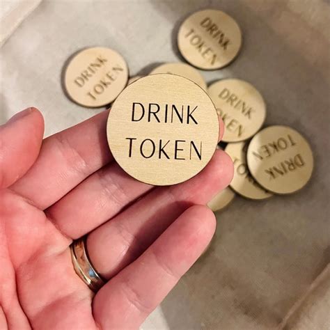 Drink Tokens Etsy