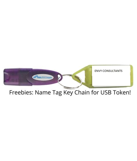 Buy Feitian Auto Epass 2003 Blank Usb Token For Digital Signature Dsc Online ₹549 From Shopclues