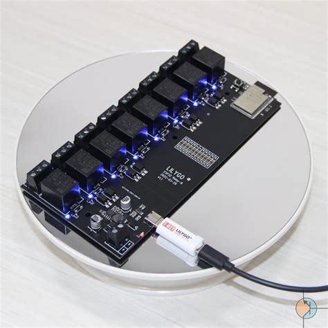 LILYGO T Relay czyli płytka z 8 przekaźnikami sterowana z ESP32 Relay Arduino Music instruments