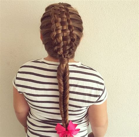 Zipper Braid Into A Fishtail