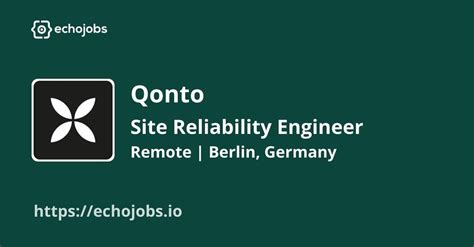 Qonto Is Hiring Site Reliability Engineer Storage Remote Friendly Remote Berlin Germany