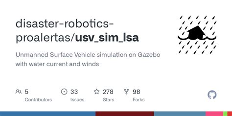 GitHub Disaster Robotics Proalertas Usv Sim Lsa Unmanned Surface Vehicle Simulation On Gazebo