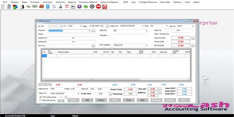 Accounting Software C Source Code By Waatech Codester