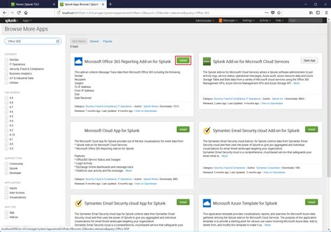 Connecting Splunk To Office 365 Part 2 Microsoft Office 365 Reporting Add On For Splunk