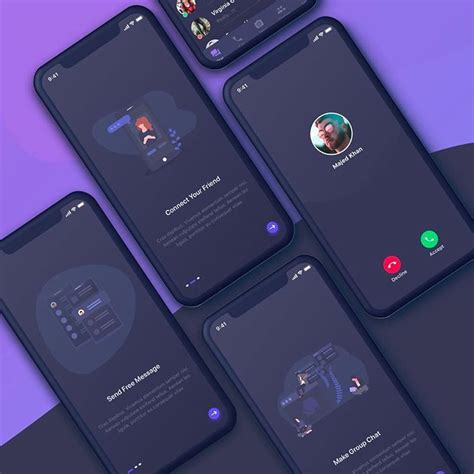 tango message ui kit design your next messaging chatting or calling