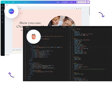 Convert Canva To Html