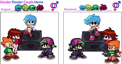 Fridaynightfunkin Fnf Genderbend And Genderswap Yamila Nataliのイラスト