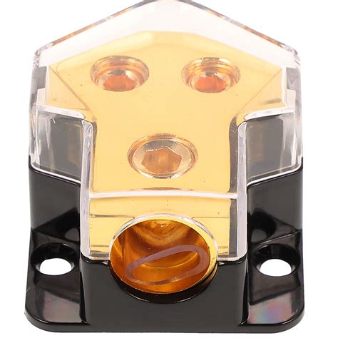 자동차 오디오 앰프 오디오 분배기 전원 분배 블록 자동차 오디오 1 인 2 웨이 아웃 12 분배 블록 자동차 전자 제품