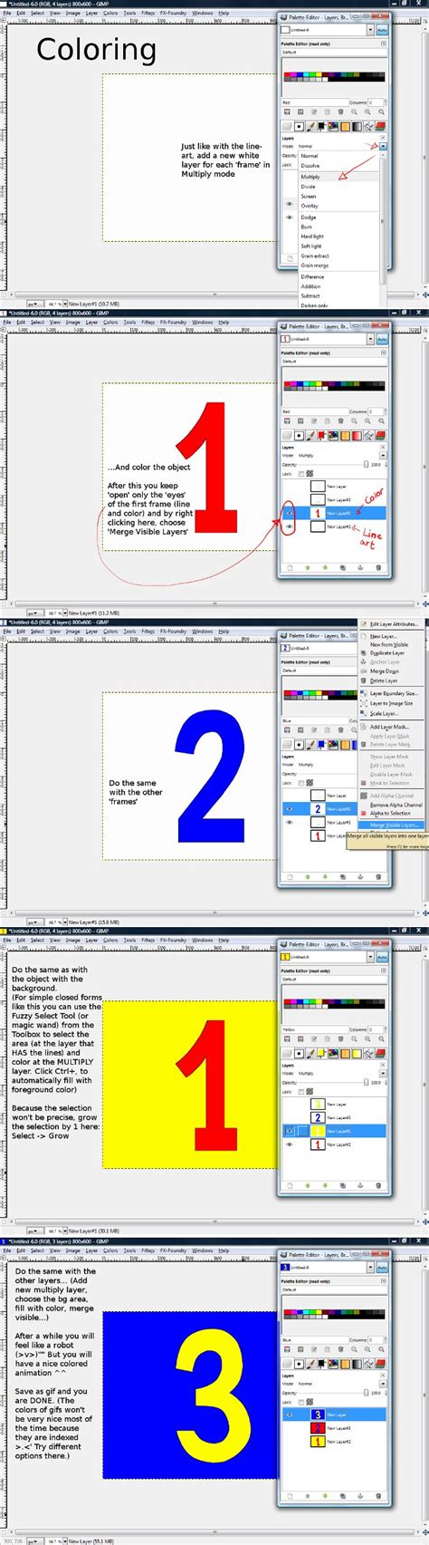 Gimp  Animation Tutorial 2 By Starca On Deviantart
