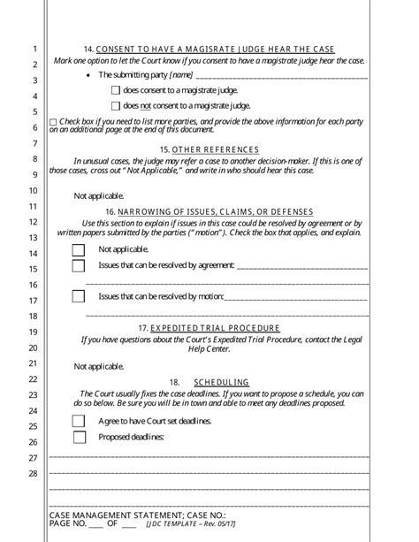 California Case Management Statement Fill Out Sign Online And Download PDF Templateroller