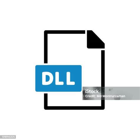Dll 파일 형식 아이콘 스톡 일러스트레이션 Crash Site에 대한 스톡 벡터 아트 및 기타 이미지 Crash Site