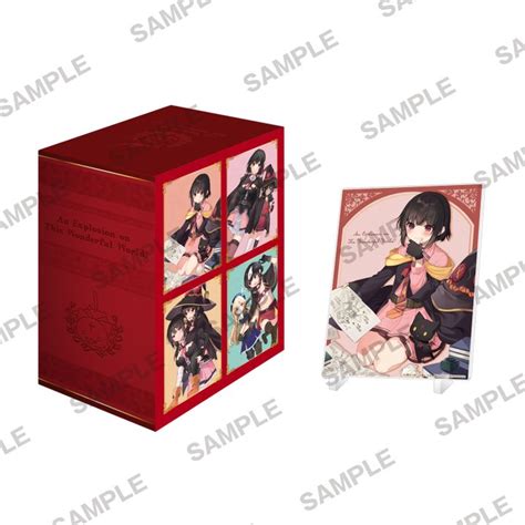 Kono Subarashii Sekai Ni Bakuen Wo Storage Box Set Storage Box