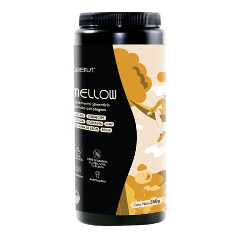 Mellow Mellow Antiestrés Hongos Adaptógenos 350 G Quenut