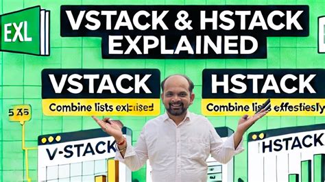 Master Excel VSTACK HSTACK In Minutes Easy Table Combos Explained