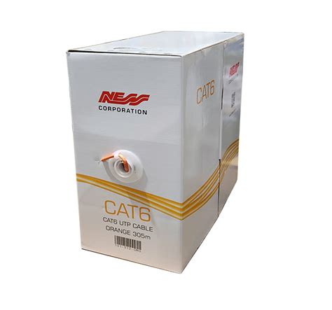 Ness Corporation Cat6 Cable Orange 305m Box