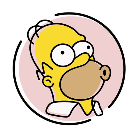 18 Simpson 01 Vector Icons Free Download In Svg Png Format