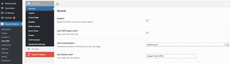 Woocommerce Cart Pdf Plugin Settings Welaunch