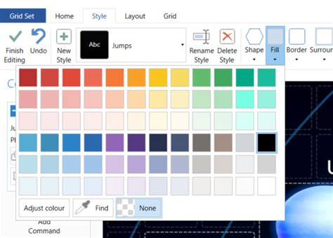 how do i create a visual scene in grid 3 smartbox hub