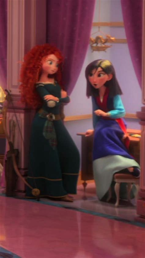 Mulan And Merida Disney Princess Fashion Mulan Disney Disney Fun