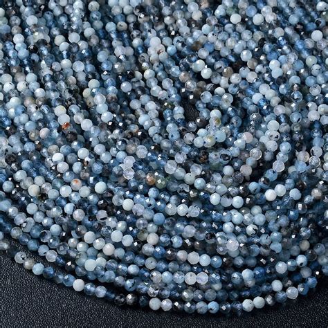 Natural Aquamarine Rare Devil Blue Gemstone Grade Aa Micro Faceted