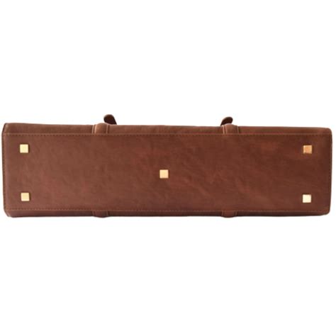 Premium Quality Leather Uni Sex Laptop Bag Droworanginternational